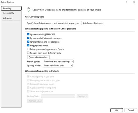 Autocorrect Not Working And All Options Greyed Out Microsoft