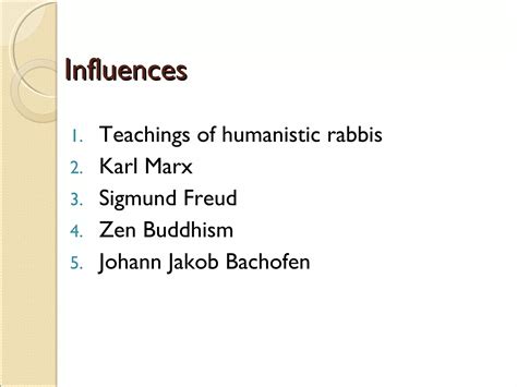 Fromms Humanistic Psychoanalysis Ppt