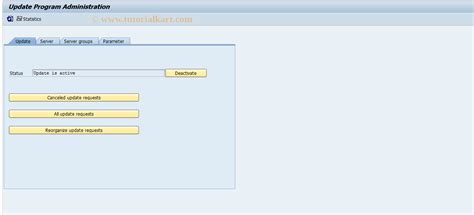 Sm14 Sap Tcode Update Program Administration