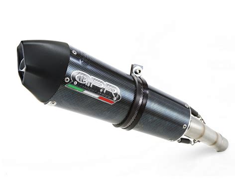 E5 VO 3 CAT GPAN PO Carbon Look GPR Exhaust Muffler GP Evo4 Poppy