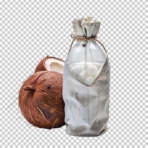 Premium Photo Half Brown And Fresh Coconuts