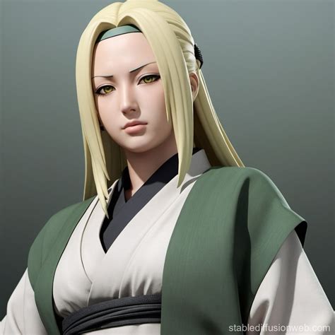 Tsunade Senju Profile Stable Diffusion Online