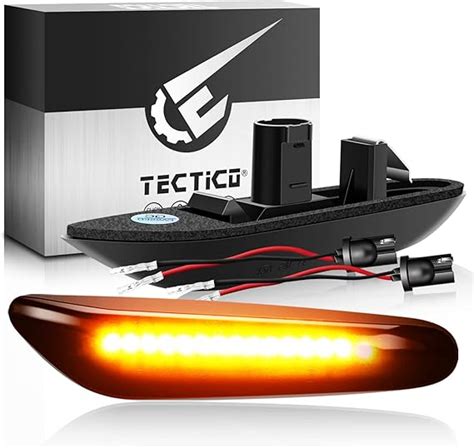 Tectico Led Dynamic Side Indicator Amber Yellow Super Bright Canbus Sequential Repeater Lights