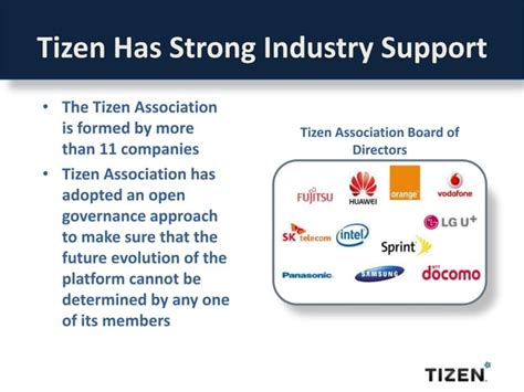 Tizen Introduction Architecture PPT