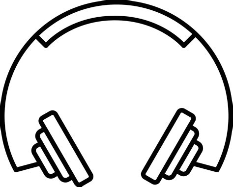 Headphones Outline Icon 9248492 Vector Art At Vecteezy