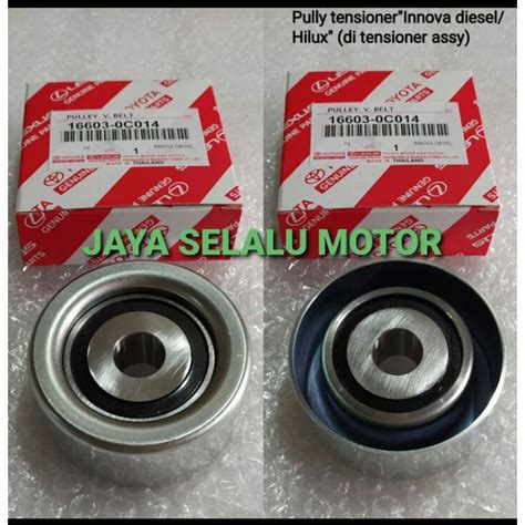 Poli Bearing Bering Pully Tensioner Idel Idle Idler Van Belt Fan Belt Pulley Pulley Poly Toyota