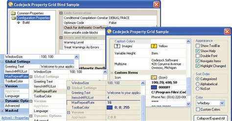 Codejock Property Grid Visual C Mfc V1801