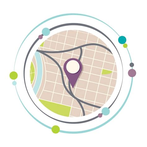 Premium Vector Navigation Gps Map Vector Illustration Graphic Icon