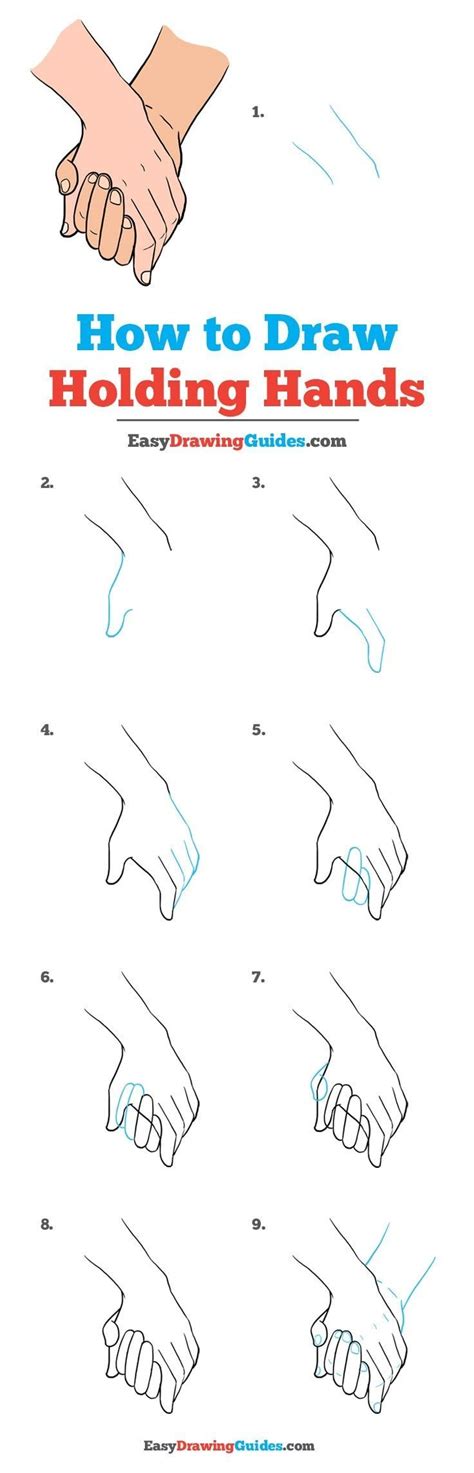 How To Draw People Holding Hands