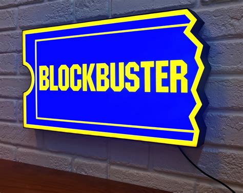 This Blockbuster Logo Lightbox Puts A Video Store In Your Living Room