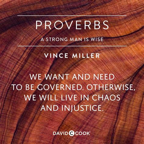 Proverbs A Strong Man Is Wise David C Cook