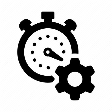 Efficiency Productivity Progress Stopwacth Useful Work Icon Download On Iconfinder