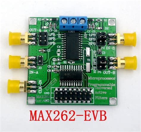 Max Active Filter Module Programmable Filter High And Low Pass Band