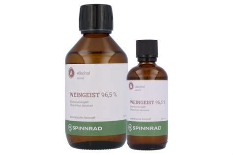Weingeist Ethanol unvergällt kaufen