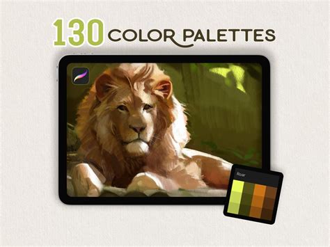 Procreate Palettes 130 Procreate Color Swatches For Procreate Coloring