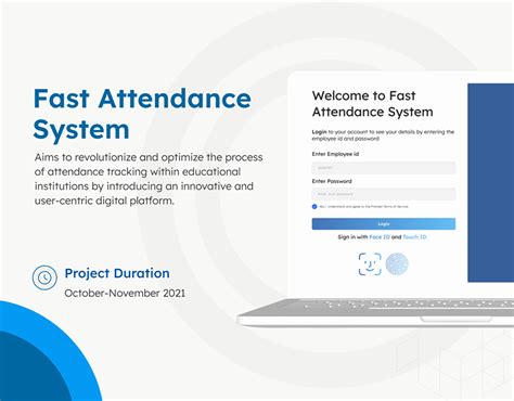 University Attendance System Ui Ux Case Study On Behance