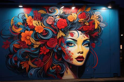 Premium Photo Vibrant Urban Landscape The Color Symphony Between