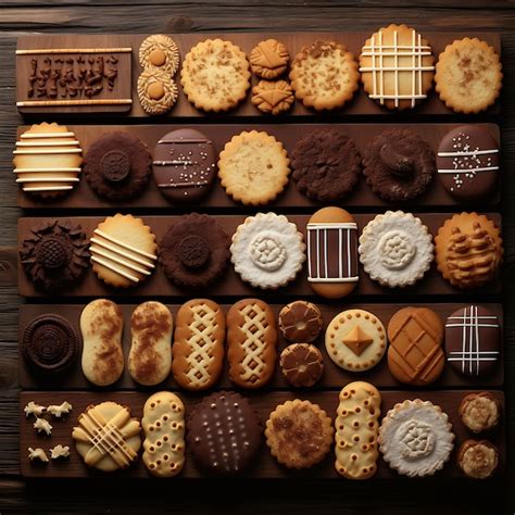 Images De Assortiment Biscuits Téléchargement Gratuit Sur Freepik