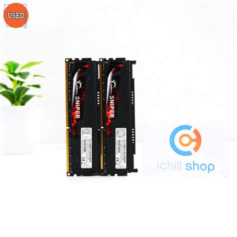 Ram แรม Gskill Sniper Ddr3 8gb 4x2 1600mhz P14101 Ichillshop
