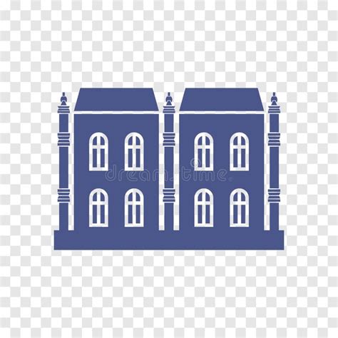 Historic Building Icon Vector Stock Vector Illustration Of Pillar
