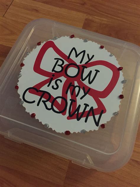 Travel Cheer Bow Box Cheer Bows Bows Cheer