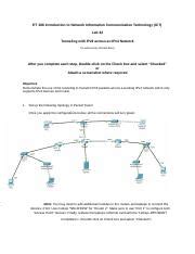 Bahenaeric Lab Tunneling Docx IFT Introduction To Network Information Communication