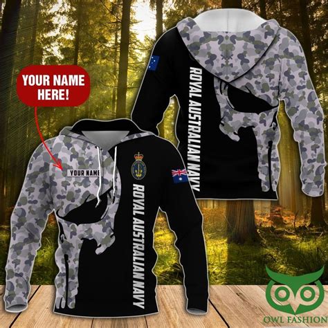 Royal Australian Navy Skull Custom Hoodie 3d Hearthtops Store