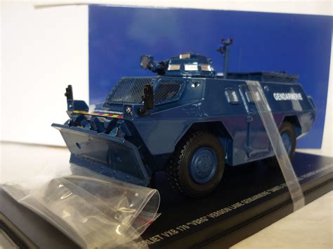 Berliet Vxb 170 Vbrg Sainte Soline Avec Lame Et 1 Figurine Gendarme