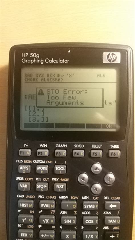 Solved How To Store A Matrix In Hp50g Using Libeval Hp Support Community 6434524