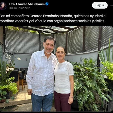 Sheinbaum Se Reunió Con Tatiana Clouthier “feliz De Trabajar Juntas