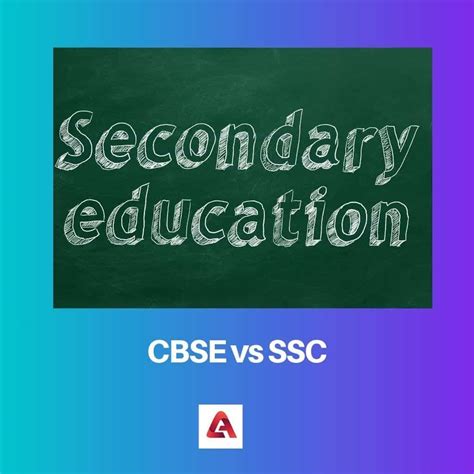 CBSE Vs SSC Difference And Comparison