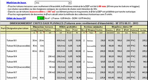 Dimensionnement Des Collecteurs Dtu Ducy