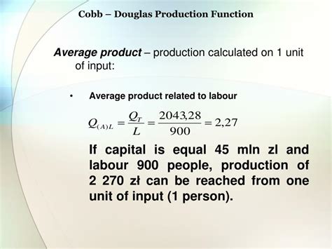 Ppt Cobb Douglas Production Function Powerpoint Presentation Free Download Id 2953716