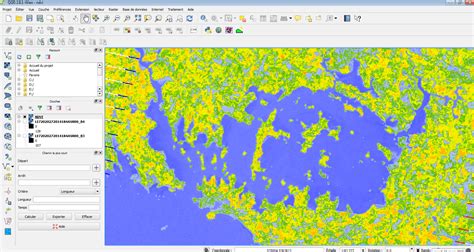 Utiliser Les Images Landsat Gratuites Dans QGis 2 8 Pour Le NDVI