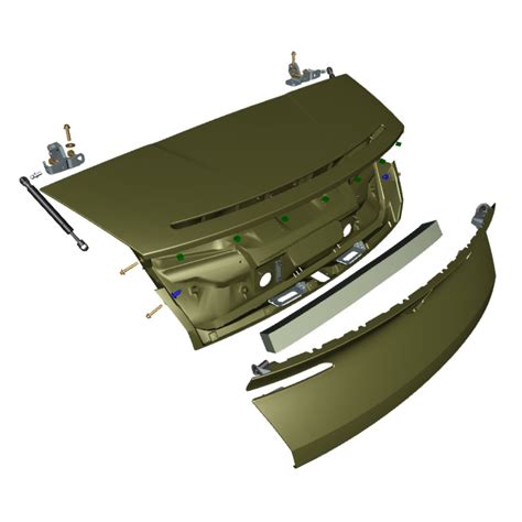Db11 Volante Rear Decklid Parts Aston Store