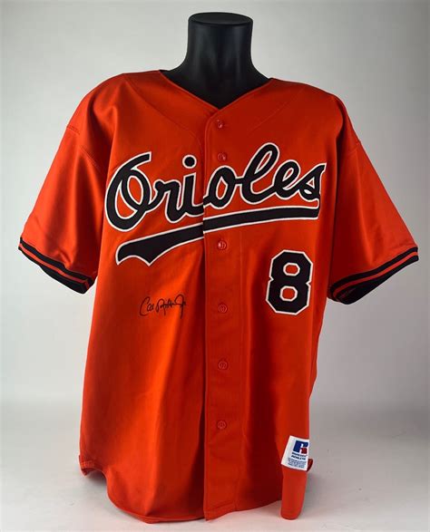 Lot Detail Cal Ripken Jr Signed Baltimore Orioles Jersey Jsa Sticker