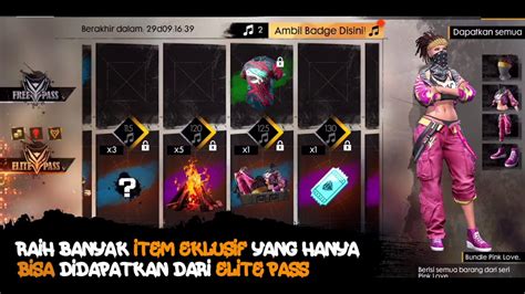 Elite Pass S2 Hip Hop Festival Garena Free Fire Youtube