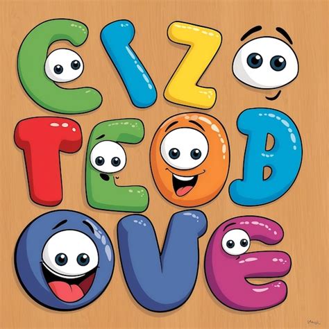 Fun And Playful Bubble Letters For Creative Projects Premium Ai