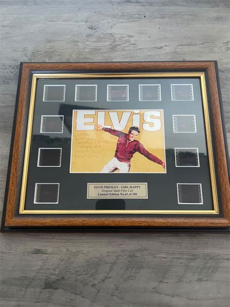 Lot 50 Elvis Presley Girl Happy Original Multi Film Cell 63350