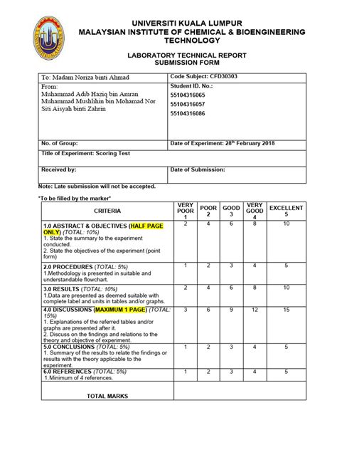 Experiment 3 Scoring Test Pdf Taste Sampling Statistics