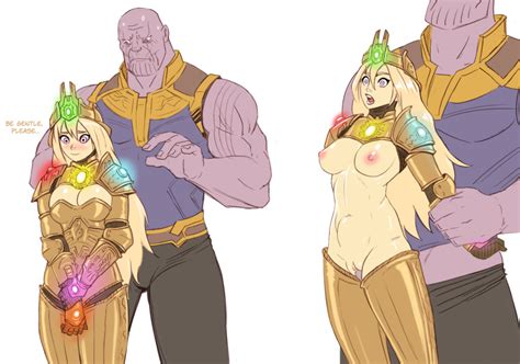Thanos Fucking A Personified Infinity Gauntlet Flick Marvel R Rule34