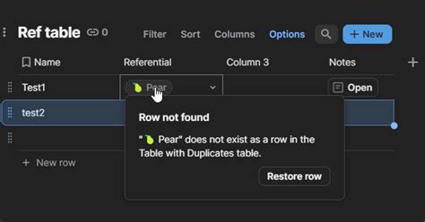 creating a button to identify and remove duplicate rows coda maker