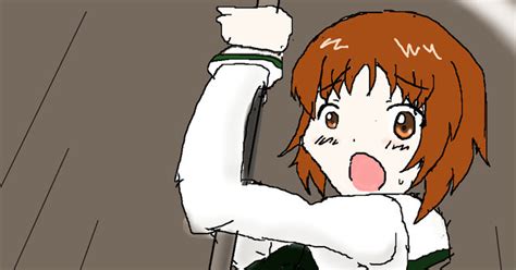 ガールズandパンツァー 上から西住殿 T丸顔の方のイラスト Pixiv