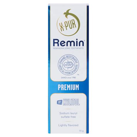 X Pur Remin Remineralizing Toothpaste Premium 70 G Medaki