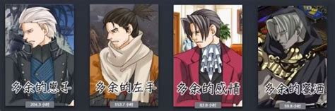 逆转裁判氵 以前不太理解御剑这个表情到底想表达什么意思 178