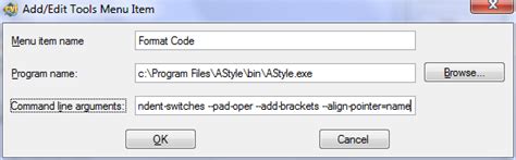 LabWindows CVI Tip Integrate Free Code Formatter Into CVI Tools Menu