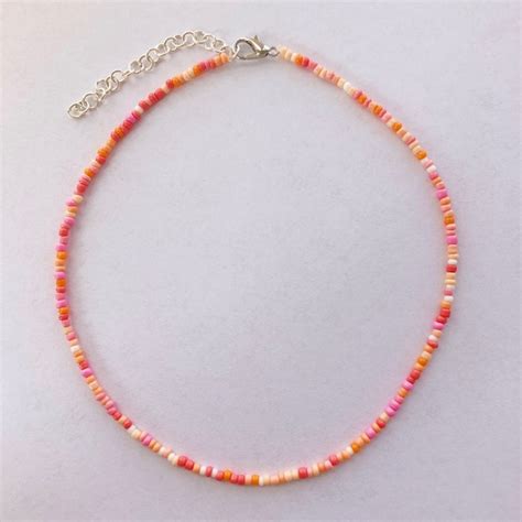 Beaded Choker Etsy