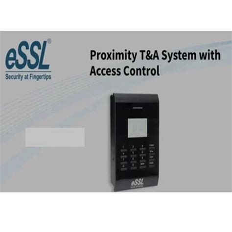 ESSL SC ID PROXIMITY T A SYSTEM WITH ACCESS CONTROL At Piece In Bengaluru