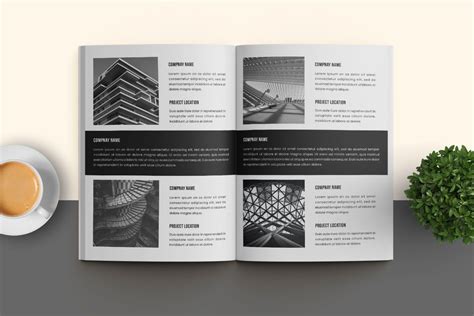 Building And Architecture Portfolio Template Brosur Vectorgraph 105099