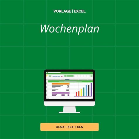 Wochenplan Vorlage